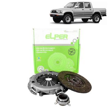 KIT EMBREAGEM 235mm 21EST TOYOTA HILUX 3.0L GASOLINA 2001 A 2004 ...