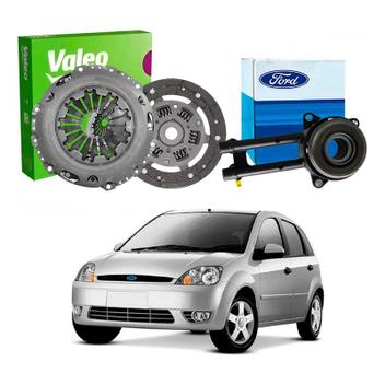 Kit Embreagem Atuador Ford Fiesta 1.0 2003 A 2006 - Valeo - Embreagem ...