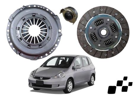 Kit Embreagem Honda Fit 1.5l 16v Gasolina 2004 A 2008 - Mecarm ...