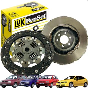 Kit Embreagem Plato e Disco Seat Volkswagen Ibiza Cordoba Toledo Golf ...