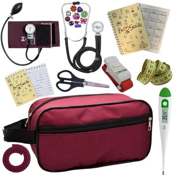 Kit Enfermagem Profissional Glicose Estagio Saude Completo - PREMIUM, P ...
