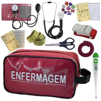 Kit Enfermagem Profissional Glicose Estagio Saude Completo - PREMIUM, P ...