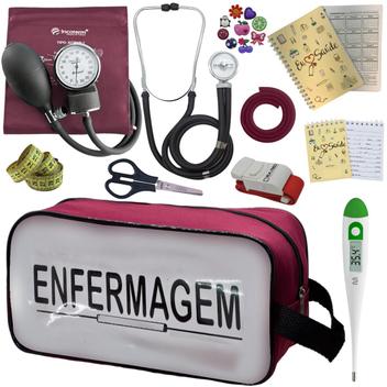 Kit Enfermagem Profissional Glicose Estagio Saude Completo - PREMIUM, P ...