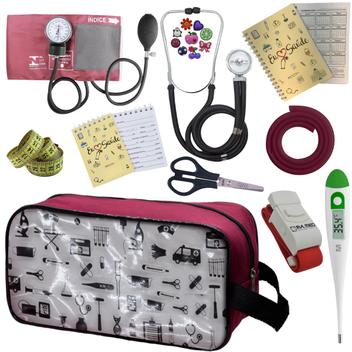 Kit Enfermagem Profissional Glicose Estagio Saude Completo - PREMIUM, P ...