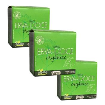 Kit Erva Doce Funcho Chá Orgânico Campo Verde 30 sachês - Chá ...