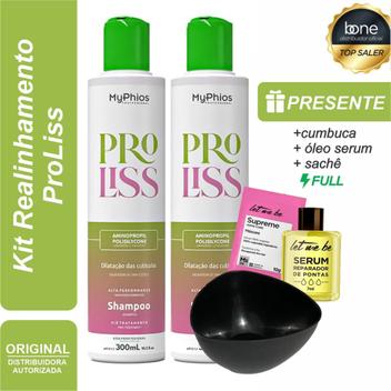 Kit Escova Progressiva Sem Formol Pro Liss Selagem Orgânica - Myphios ...