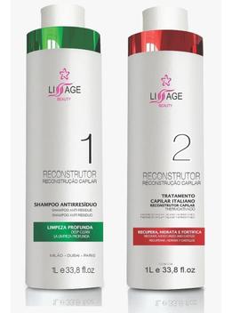 Kit Escova Progressiva Shampoo + Redutor De Volume Selafix - Lissage Beauty - Kit de Tratamento ...