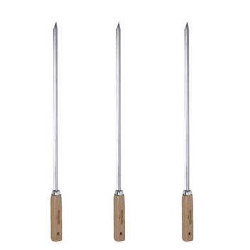 Kit Espeto Aço Inox Simples 70cm - 3 Peças - Simonaggio - Espeto ...
