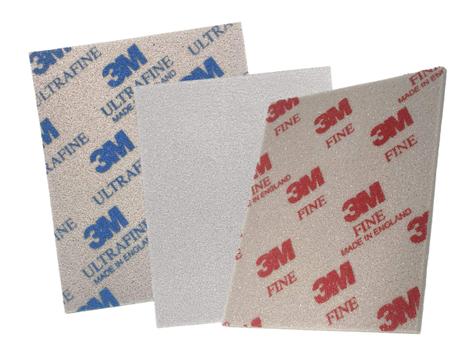 Kit Esponja Abrasiva Lixa Fina Ultrafina Superfina - 3 Unid. - 3M ...