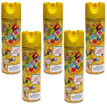 Kit Espuma de Carnaval c/ 5 Unidades - FlokoLoco 300ml cada - Aspa ...