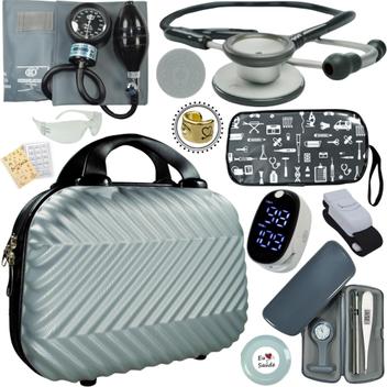 Kit Estagio Saude Medicina Enfermagem Farmacia Completo Top - Love ...