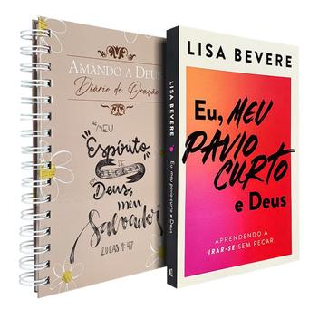 Kit Eu, Meu Pavio Curto e Deus + Diário de Oração Lettering - Thomas ...