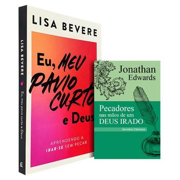 Kit Eu, Meu Pavio Curto e Deus + Pecadores Nas Mãos De Um Deus Irado ...