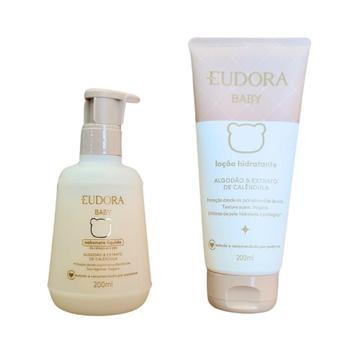 Kit Eudora Baby Sabonete Dos Pés A Cabeça + Loção Hidratante - Sabonete ...