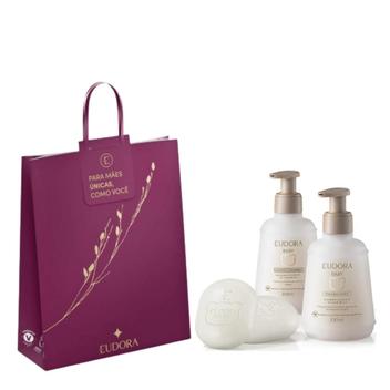 Kit Eudora Baby Sabonete Líquido + Sabonetes em Barra + Condicionador ...