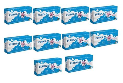Kit Eurolac Lactase 10000 Fcc Alu Com 10 Unidades De 30 Cápsulas Cada ...