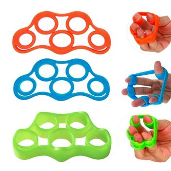 Kit Exercitador para Dedos Intensidade Forte + Media + Leve Liveup ...