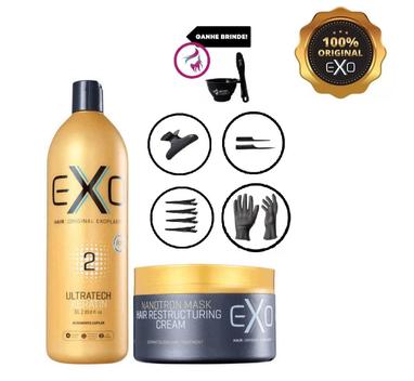 Kit Exoplastia Progressiva Passo 2 1L + Nanotron Mask 250g - Kit de ...
