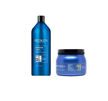 Kit Extreme Redken Shampoo 1000ml + Máscara 500gr - Kit Shampoo e ...
