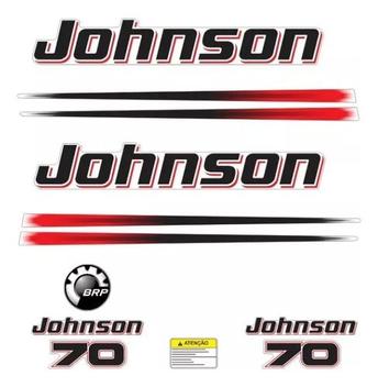 Kit Faixa Adesivo Motor Johnson 70 Hp - SPTS - Acessórios para Carro ...