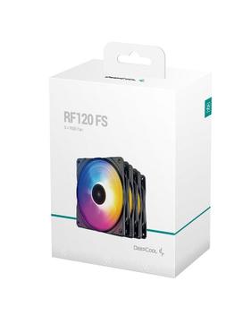 Kit Fan Com 3 Unidades + Hub Deepcool RF120 120mm - PD-FLED3-RF120FS-3P ...