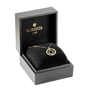 Kit Fem. Corrente Ouro 18k Veneziana+ Medalha Estrela de Davi - ROBERTA ...