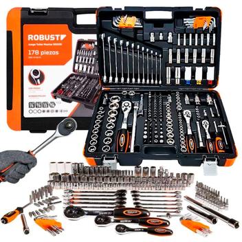 Kit Ferramentas Gedore Oficina Master 178 Peças 5000r Robust - Jogo de ...