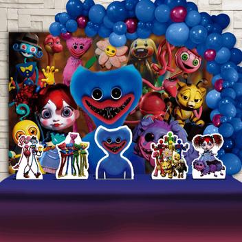 kit Festa Ouro Poppy PlayTime- IMPAKTO VISUAL - Kit Decoração de Festa ...