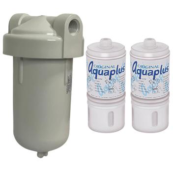 Kit Filtro + 2 Elementos Filtrante Refil 200 Cart Aquaplus - Peças para ...