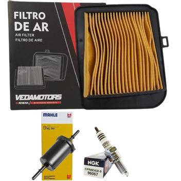 Kit Filtros, Vela Iridium Titan 160/ Fan 160 2016 Á 2024 - Vedamotors ...