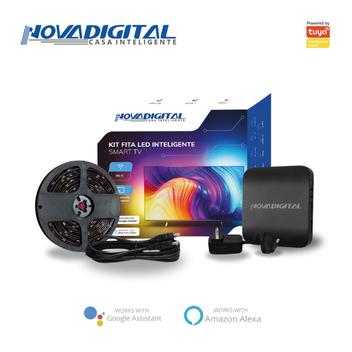 Kit fita led ambient light novadigital para tv's 40-50 polegadas - Nova ...