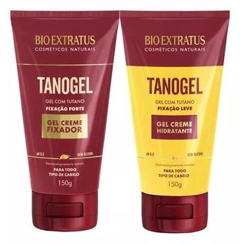 Kit Fixação Tutano Gel Tanogel Bio Extratus 150g - Modelador e Fixador ...