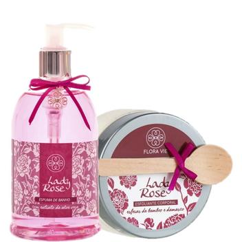 Kit Flora Vie Lady Rose Perfume Suave (2 Produtos) - Kit de Perfume ...
