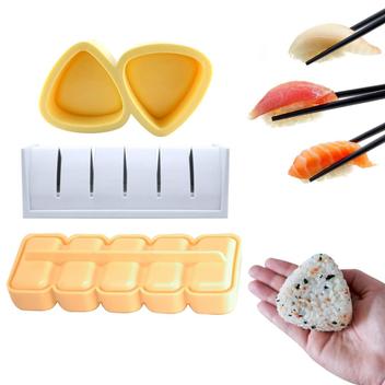 Kit Forma para Sushi + Forma para Norimaki + Forma Niguiri Bolinho de ...
