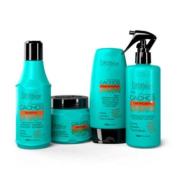 Kit Formador e Manutenção dos Cachos Forever Liss - Kit de Tratamento ...