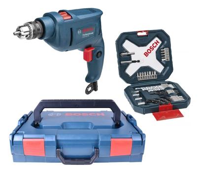 Kit Furadeira Maleta E Kit De Pontas E Broca Bosch 220v 127v - Kit ...