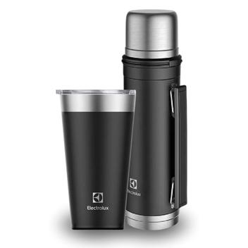 Kit Garrafa e Copo Termico Electrolux Sense To Go Preto - Mixer e ...
