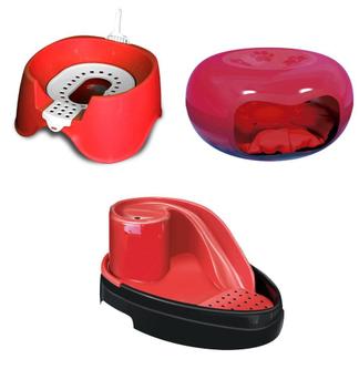 Kit Gato Cama Donuts Fonte Bebedouro Sanitario Kokocat - Mecpet ...