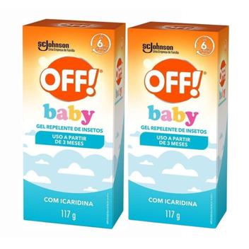 Kit Gel Repelente De Insetos Johnson Off Baby 117G Com 2 - Johnson ...