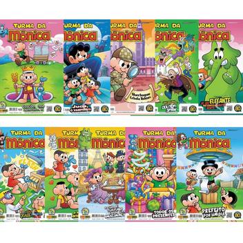 Kit Gibi Turma da Mônica Coleção HQ Português 10 un. Panini - Livros de ...