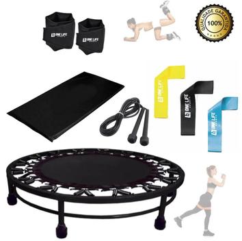 Kit Ginástica Com Mini Jump Para Treino Em Casa - Infinity - Acessórios ...