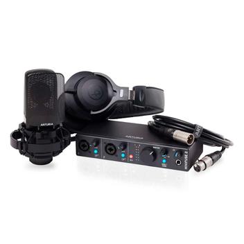 Kit Gravação Arturia Mini Fuse com Interface Fone Microfone - Microfone ...