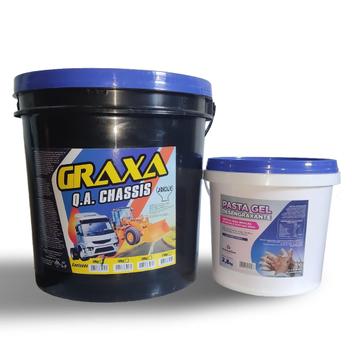 Kit Graxa Chassis Balde 10kg + Gel Desengraxante 2,8kg - Jocle ...