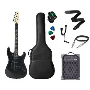 Kit Guitarra Strinberg Rockwave Rw50 BK + Caixa - Guitarra - Magazine Luiza