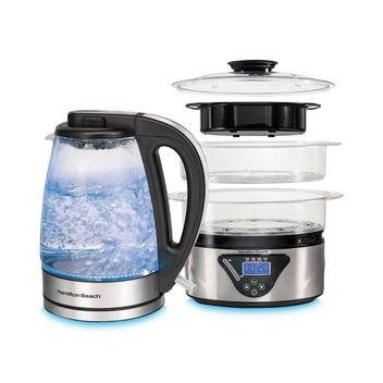 Kit Hamilton Beach Chaleira Elétrica 40865 + Panela A Vapor - Kits ...