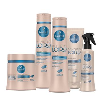 Kit Haskell Bendito Loiro Completo - Kit de Tratamento para Cabelos - Magazine Luiza