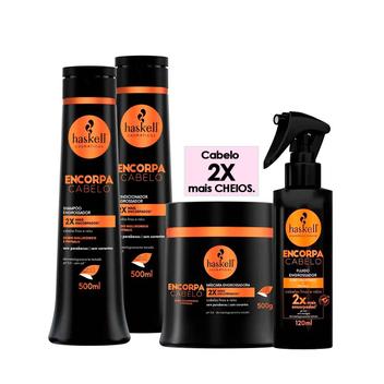 Kit Haskell Encorpa Cabelo Completo 500ml - Haskell Cosméticos - Kit de ...
