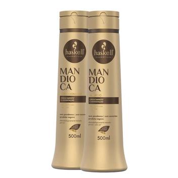 Kit Haskell Mandioca Shampoo E Condicionador 500Ml - Kit Shampoo e Condicionador - Magazine Luiza