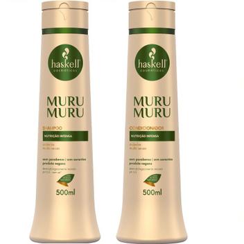 Kit Haskell Murumuru Shampoo 500ML + 1 Condicionador 500ML - Kit Shampoo e Condicionador ...