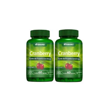 Kit Herbamed Cranberry 2 Potes 60 Cápsulas Cada - Kit de Suplementos ...